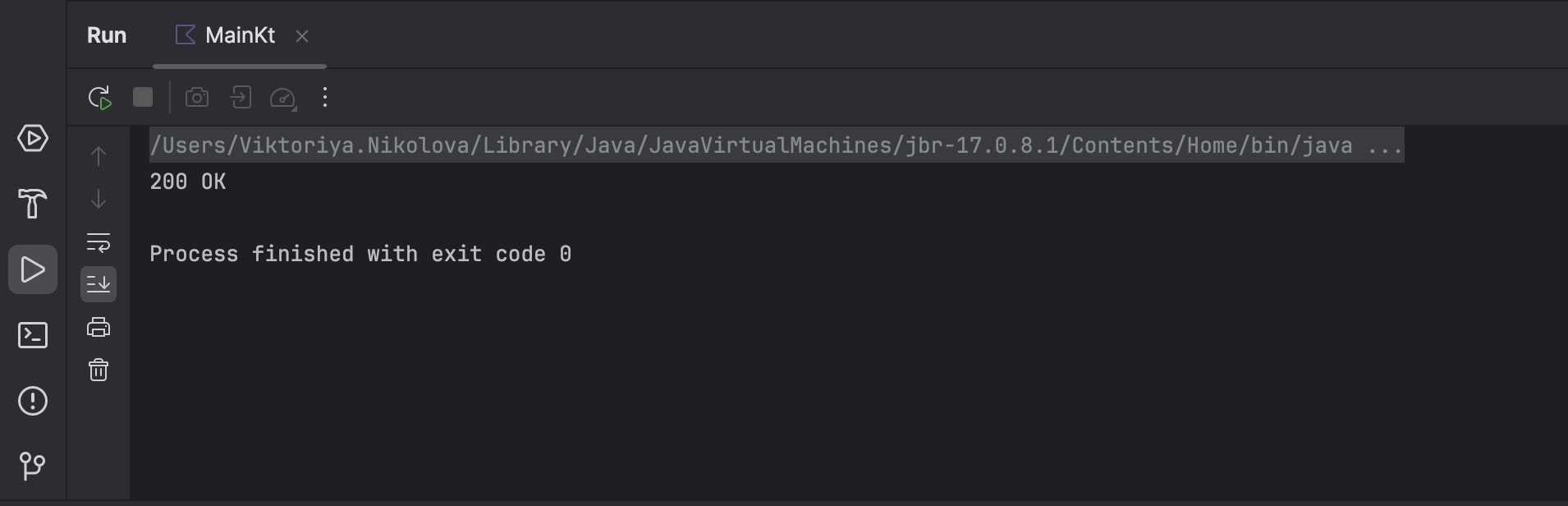 Create a client application | Ktor Documentation