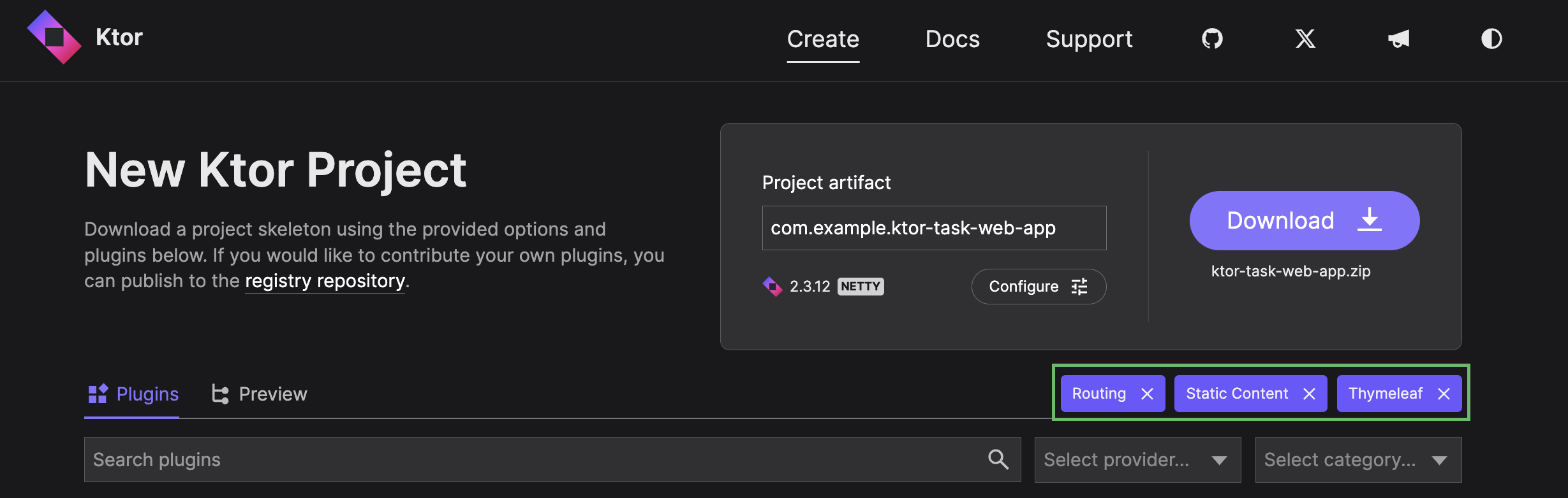 Create A Website In Kotlin With Ktor Ktor Documentation