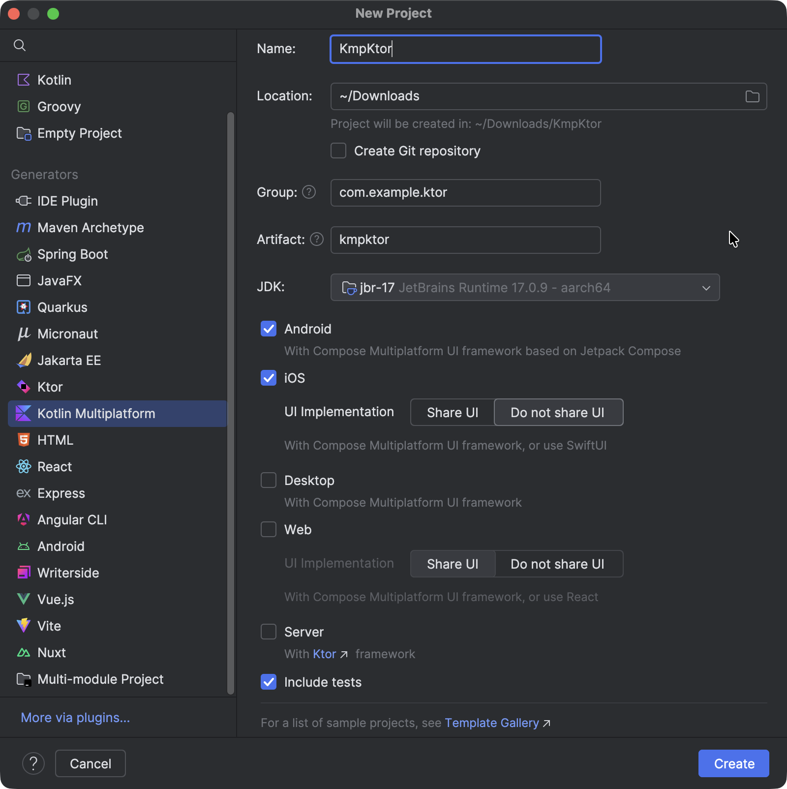 Creating a cross-platform mobile application | Ktor Documentation
