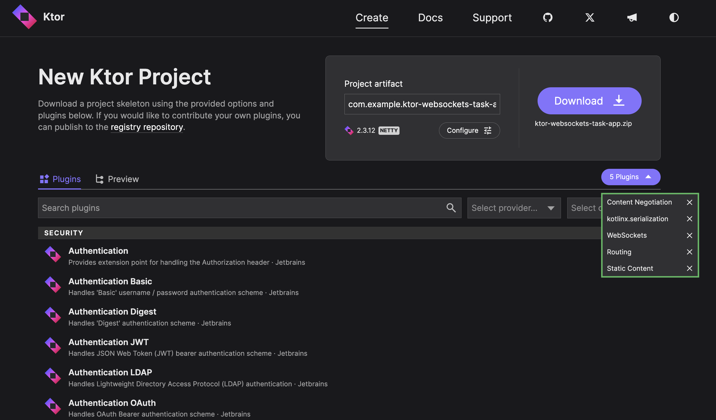 Create a WebSocket application in Kotlin with Ktor | Ktor Documentation