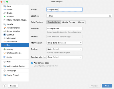 Create Ktor Applications | Ktor Framework
